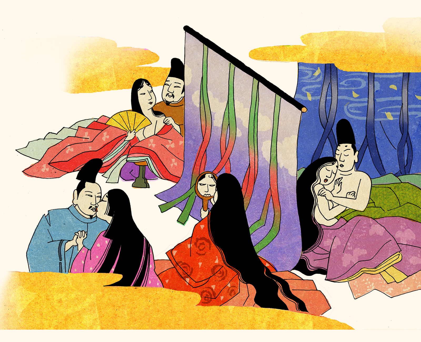 官能かるた「anan」 伊野孝行のイラスト芸術 Illustrator Takayuki Inos Website